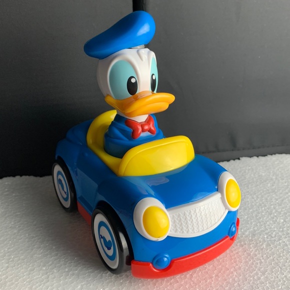 Disney | Toys | Disney Donald Duck Pull Back And Go Racer Car | Poshmark